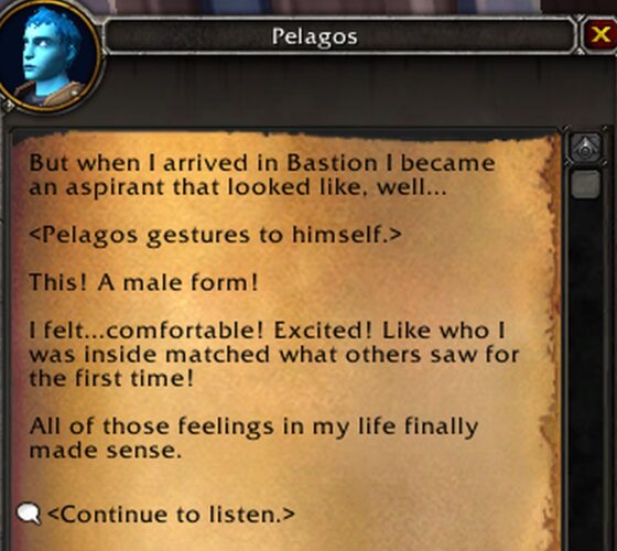 I Really Appreciate Pelagos in WoW Shadowlands - Super Gamesite 64